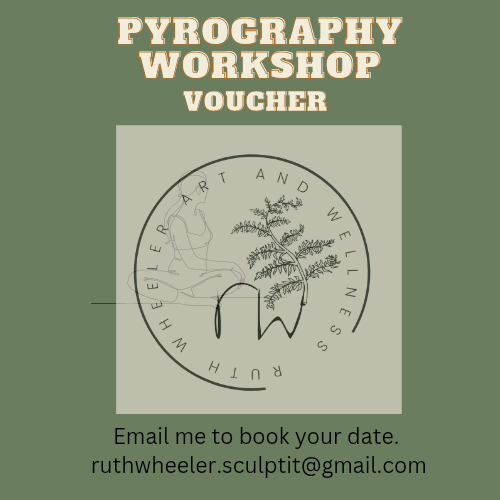 VOUCHER - Pyrography/WoodCarving Workshop – Ruth Wheeler